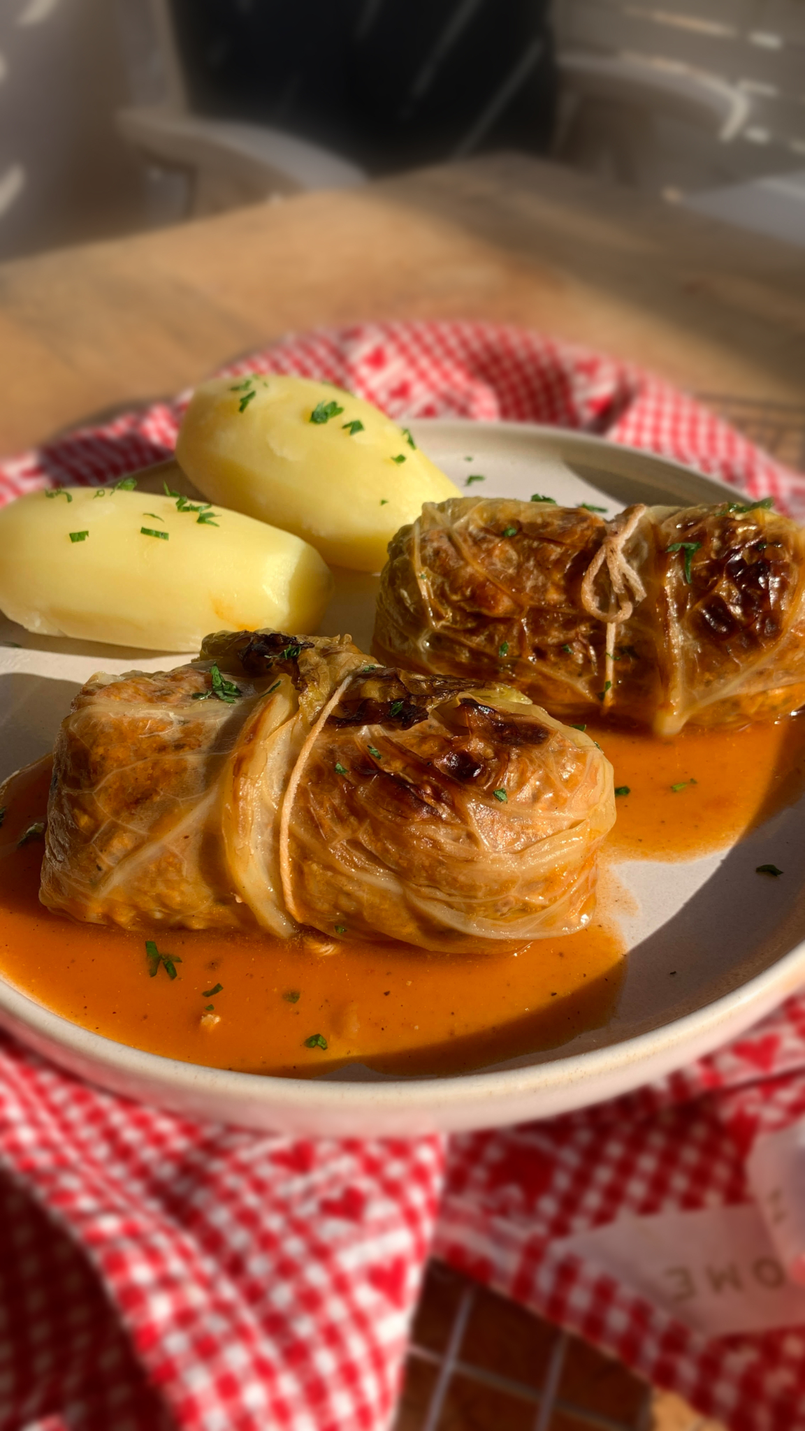 Omas vegane Kohlrouladen – machsmirvegan