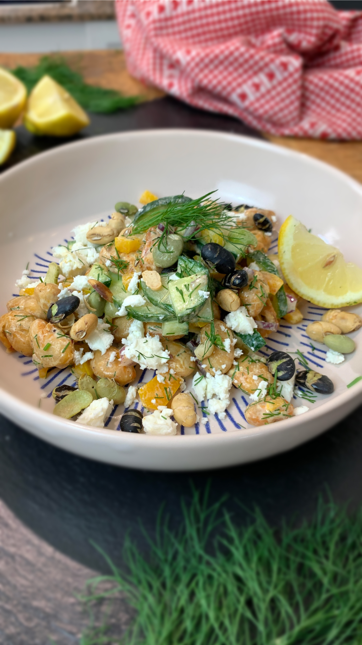 High-Protein Bohnen Salat – machsmirvegan